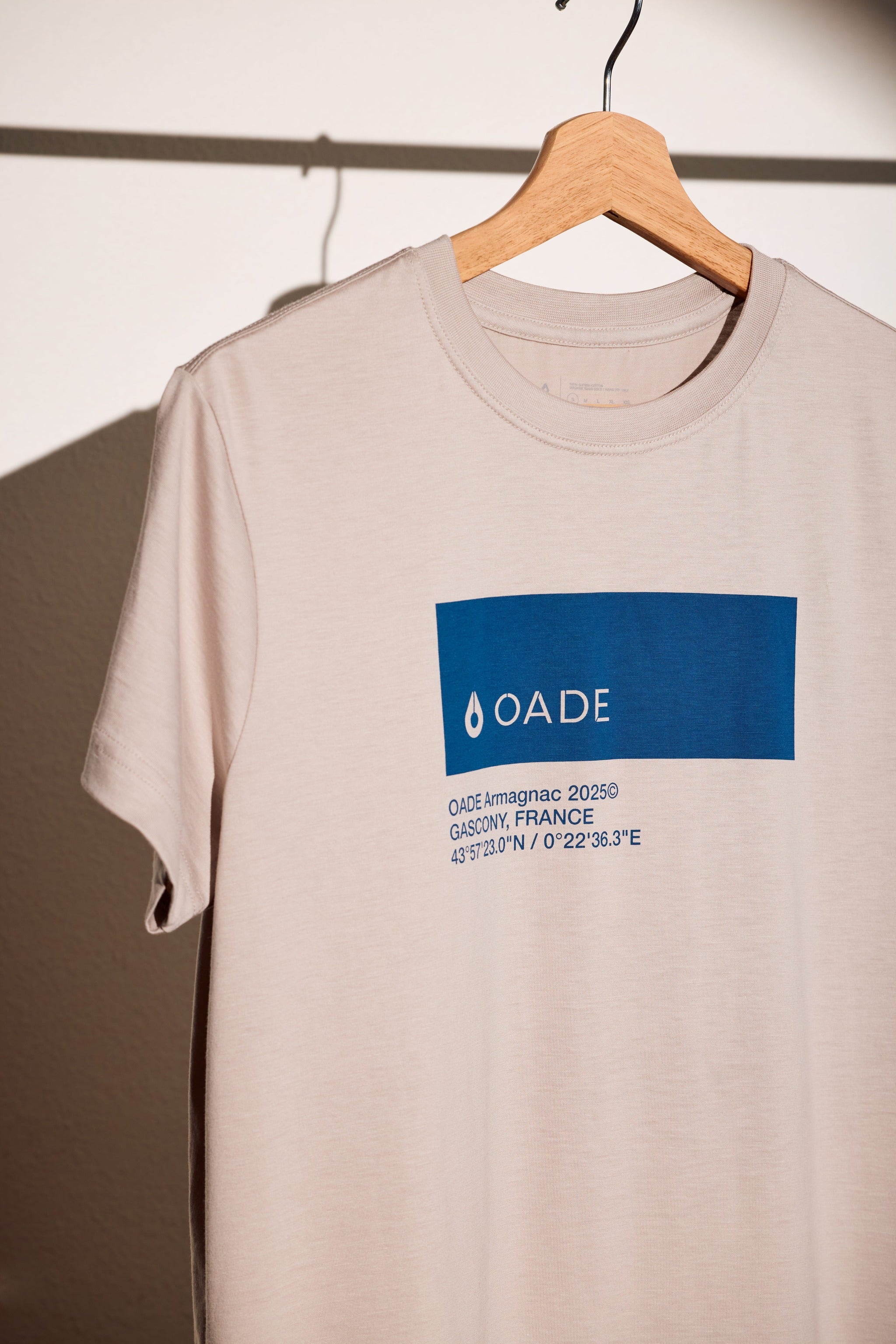 OADE Supima Cotton T-Shirt - Oyster (Cream) – OADE Armagnac